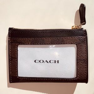 Coach | Accessories | Coach Credit Card Wallet Mini Skinny Id Case ...
